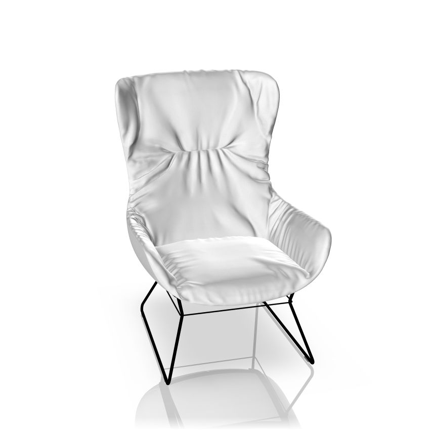 Leya cocktail wingback chair store